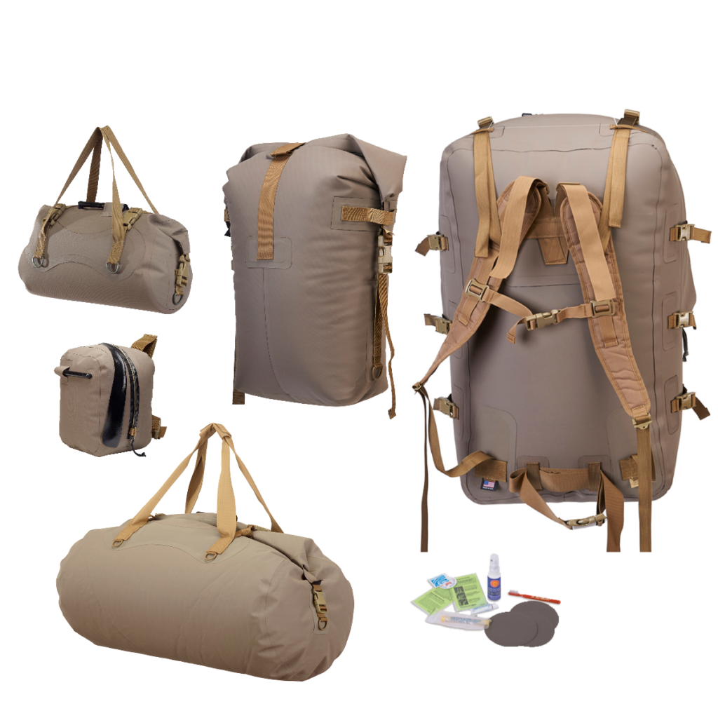 12012: Maritime Backpack Suite - Watershed Drybags